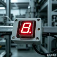 China Common Anode Surface Mount 7 Segment Display , 1 Digit 7 Segment Display Ultra Bright for sale