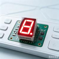 China Common Anode Surface Mount 7 Segment Display , 1 Digit 7 Segment Display Ultra Bright for sale