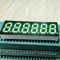 China 0.36 inch 6 digit Pure Green 7 Segment LED Display for Digit Timer for sale