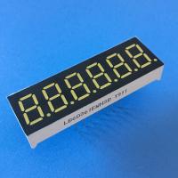 China 6 Digit 9.2mm Ultra Bright White 7 Segment LED Display Common Cathode for Digital Countdown Timer for sale
