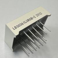 China Ultra Bright Red Triple Digit 9.2mm 7 Segment LED Display Common Cathode for Instrument Panel for sale