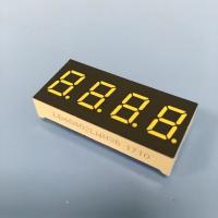 China 0.4-inch 4-Digit 7 Segment Ultra Bright White Common Cathode LED Display for Instrument Panel for sale