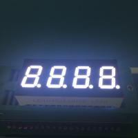 China 0.4-inch 4-Digit 7 Segment Ultra Bright White Common Cathode LED Display for Instrument Panel for sale
