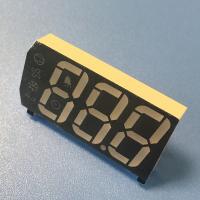 China Green/Yellow/Red Triple Digit 7 Segment LED Display Common Cathode for Refrigerator Indicator for sale