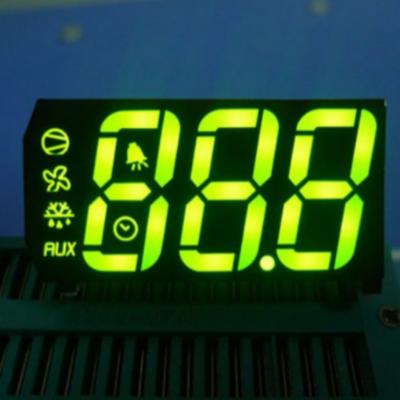 China Customizable Triple-Digit Green 7 Segment LED Display for cooling control for sale