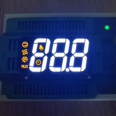 China White / Yellow color Triple Digit 7 Segment LED Display  common anode for Freezer Controller for sale