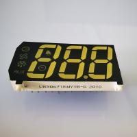 China White / Yellow color Triple Digit 7 Segment LED Display  common anode for Freezer Controller for sale