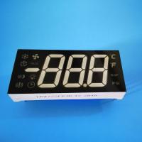China 3 Digit 7 Segment Common Anode Super Bright Red LED Display for Refrigeration Control Panel for sale