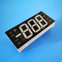 China 3 Digit 7 Segment Common Anode Super Bright Red LED Display for Refrigeration Control Panel for sale