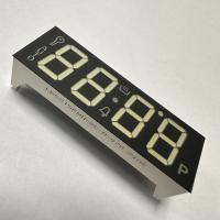 China 4 Digit 7 Segment Common Cathode Ultra Bright White LED Display for Oven 58.2*19mm for sale