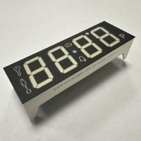 China 4 Digit 7 Segment Common Cathode Ultra Bright White LED Display for Oven 58.2*19mm for sale