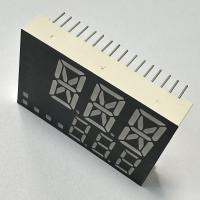 China Customized Red /Green Dual Line 3 Digit 7 Segment LED Display Common Cathode for Temperature Controller for sale