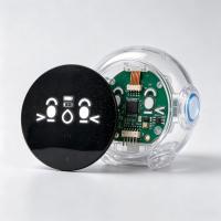 China 120mcd Round Led Display 0.4 Inch Digit Ultra White For Virtual Pet Robot for sale