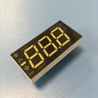 China Triple Digit Multicolor 7 Segment LED Display Common Cathode for Refrigerator Control for sale