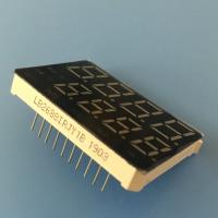 China Red/Green/Yellow 4 Digit Dual Line 7 Segment LED Display Common Anode for Temperarture Control for sale