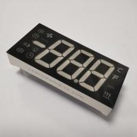 China Ultra Bright Blue 0.67-inch 3 Digit 7 Segment LED Display for Refrigeration Control Panel for sale