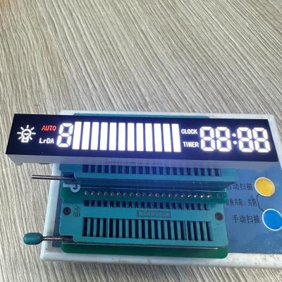 China Ultra Bright White/ Red Common Cathode 7segment Led Display For Kitchen Hood for sale