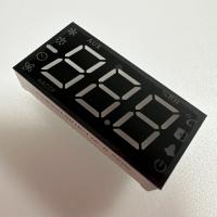 China Customized Ultra Bright White 3 Digit 7 Segment LED Display Common Cathode with Minus Sign for Temperature Control for sale