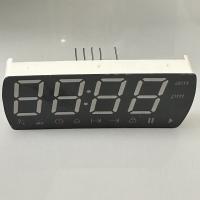 China Customized Ultra Bright White 4 Digit 0.67 inch Common Cathode 7 Segment LED Display for Ovens for sale