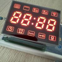 China Ultra Bright Red 4 Digit 7 Segment Common Cathode LED Display for Digital Microwaves for sale