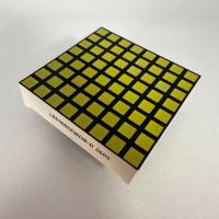 China Ultra Bright White 8*8 Square Dot Matrix LED Display for Canbus Clock Display for sale