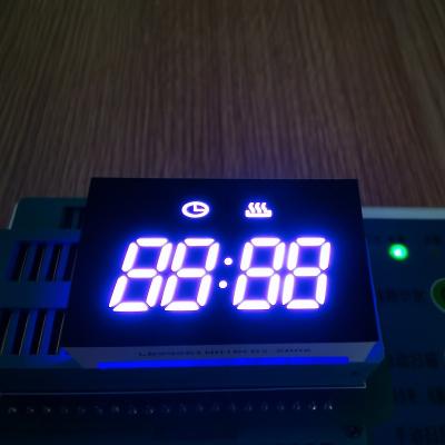 China Ultra Bright White 0.38 inch 4 Digit 7 Segment LED Display Common Anode for Oven Timer for sale