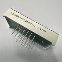 China Customized Ultra Bright White 3 Digit 7 Segment LED Display Common Cathode for Refrigerator  for sale