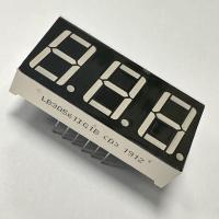 China Pure Green 3 Digit 0.56 inch 7 Segment LED Display Common Anode for Temperature Controller for sale