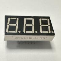 China Pure Green 3 Digit 0.56 inch 7 Segment LED Display Common Anode for Temperature Controller for sale