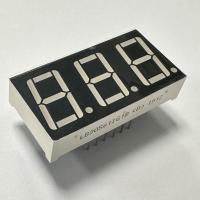 China Pure Green 3 Digit 0.56 inch 7 Segment LED Display Common Anode for Temperature Controller for sale