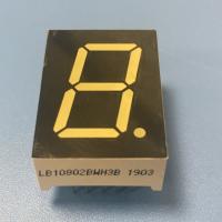 China Ultra Bright White Single Digit 0.8 inch 7 Segment LED Display Common Anode for Elevator for sale