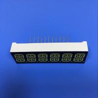 China Ultra Bright White 0.39 inch 6 Digit 14 Segment Alphanumeric LED Display Common Anode for Instrument Panel  for sale