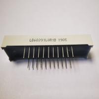 China Ultra Bright Red 10mm 6 Digit 14 Segment Alphanumeric LED Display Common Cathode for Taximeter for sale