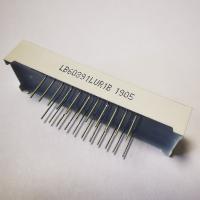 China Ultra Bright Red 10mm 6 Digit 14 Segment Alphanumeric LED Display Common Cathode for Taximeter for sale