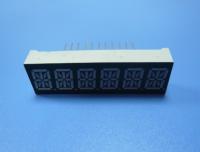 China Custom Super Bright Green 0.39 inch 6 Digit 14 Segment LED Display Common Anode for Instrument Panel for sale