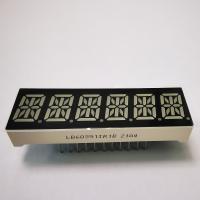 China Super Bright Red 0.39 Inch 6 Digit 14 Segment Alphanumeric LED Display  Common Anode for Digital Frequency Converter for sale