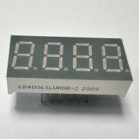 China Ultra Bright Red 0.36 inch 4 Digit 7 Segment LED Display Common Cathode for Electronics for sale