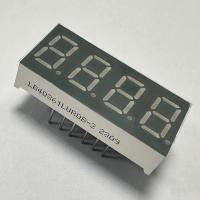 China Ultra Bright Red 0.36 inch 4 Digit 7 Segment LED Display Common Cathode for Electronics for sale