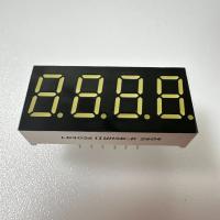 China 4 Digit 9.2mm Ultra Bright White Common Anode 7 Segment LED Display for Process Control for sale