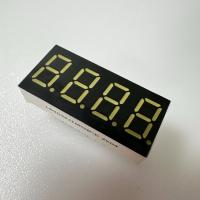 China 4 Digit 9.2mm Ultra Bright White Common Anode 7 Segment LED Display for Process Control for sale