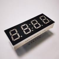 China Pure Green 7 Segment LED Display 0.4 inch 4 Digits Common Anode for Digital Timer  for sale