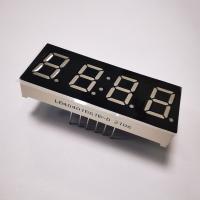 China Pure Green 7 Segment LED Display 0.4 inch 4 Digits Common Anode for Digital Timer  for sale
