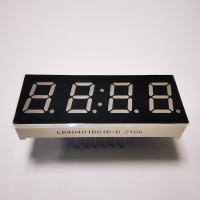 China Pure Green 7 Segment LED Display 0.4 inch 4 Digits Common Anode for Digital Timer  for sale