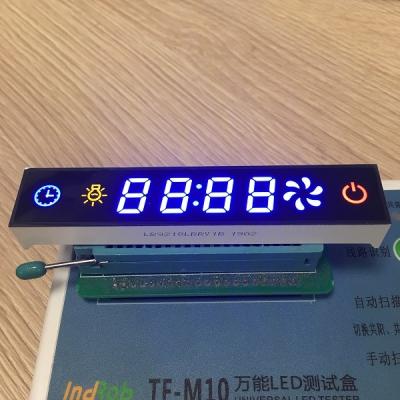 China Multicolour Common Cathode 7 Segment Display 12.7mm Digit Height Low Power Consumption for sale
