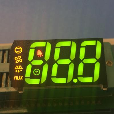 China Custom Triple Digit 7-Segment LED Display for Refrigerator Control - 0.67-inch Height, 37.9mm Package for sale