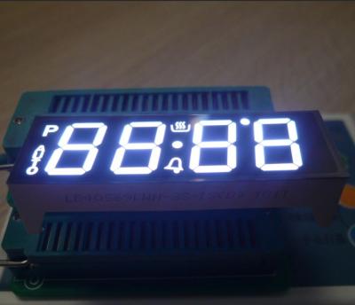 China Ultra white customized  7 segment led display 4 digit for oven control for sale