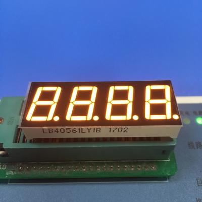 China Four Digit 7 Segment LED Display Common Cathode 0.36 Inch With All Kind Of Colors for sale