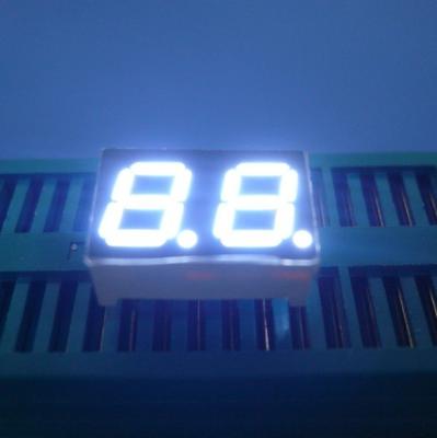 China Dual Digit 7 Segment Numeric Display Various Colours Continuous Uniform Segments for sale