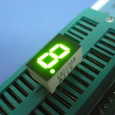 China Elegant Design Common Anode Single Digit 7 Segment Display Enviromental Protection For Digital Indicator for sale
