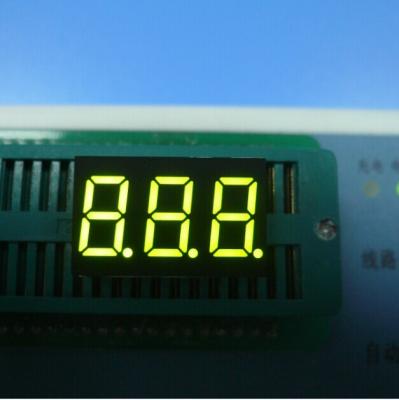 China Three Digit 7 Segment LED Display Various Colours Multiplexing For Indicator for sale